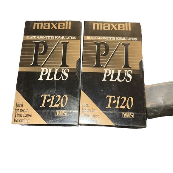 Maxell | Cameras, Photo & Video | Maxell Pi Plus T6 Unopened Vhs Tapes ...